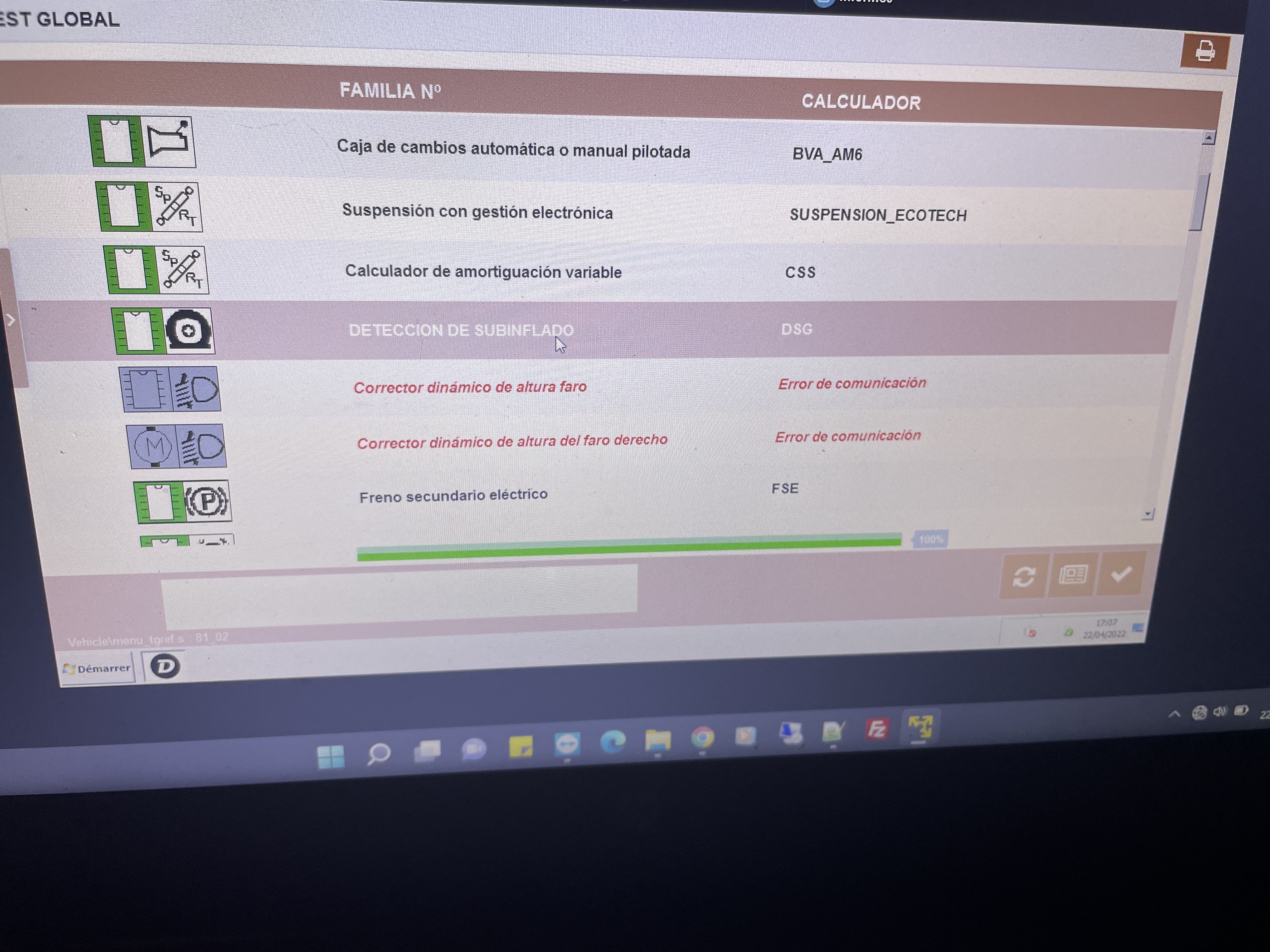 Error light dynamic citroen c6 problem - French Car Forum